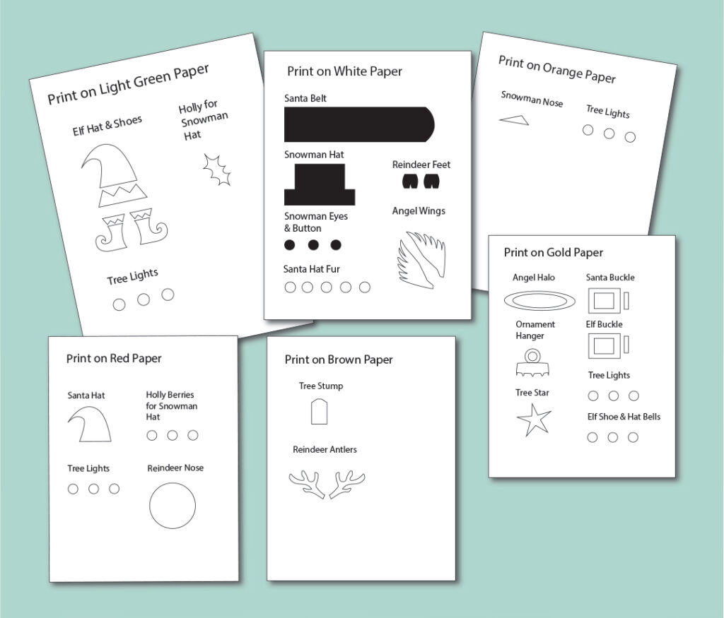 The Cutest Christmas Craft You Can Make with Printables - Aesthetic ...
